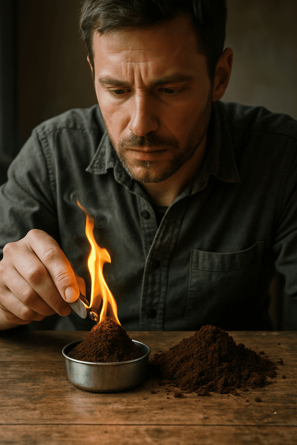 Comment brûler du marc de café : guide complet